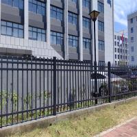 China Garden Aluminum Railings Exterior Balustrade Fencing 100mph Wind Resistance for sale