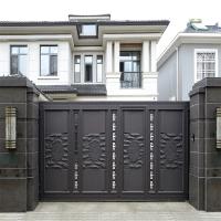 China Sliding Glass Steel Door with Automatic Opening Pattern Insulated Accessory for sale
