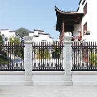 China Powdercoated Aluminum Porch Railing Fence For Security And Decoration ODM for sale