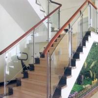 China Frameless Aluminium Balustrade Systems Glass Railing Satin Finish For Balcony for sale