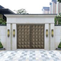 China Walkway Home Front 304SS Aluminium Fence Gate Sliding Powder Coating for sale