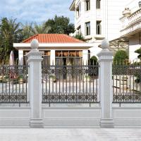 China Aluminum Railing with Customizable Horizontal Slat Design for Pool and Yard for sale