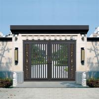 China Anti Rust Main Pedestrian Sliding Gate Aluminium Fencing Outdoor for sale