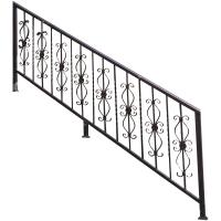 China Floor Mounted Railing Grill Simple Design With Good Performance for sale