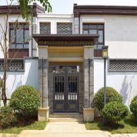 China Customized Entry Aluminum Gate Door Auto Open Retractable Swing Styles for sale