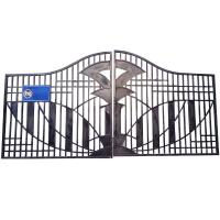 China Heavy Duty Driveway 6063 T5 Aluminium Fence Gate Custom for sale