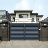 China Compound Wall Aluminium Fence Gate Security Electric Lightweight OEM for sale