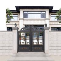 China Ornament Powder Coating Sliding Swinging Open Style For Durable Aluminum Alloy for sale