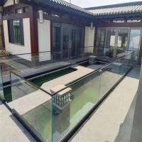 China Porch Exterior Metal Stair Handrail Outdoor Residential Aluminum Railings Balustrade for sale