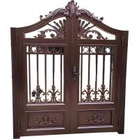 China Customizable and Stylish Aluminium Fence Gate for Your Outdoor Security for sale