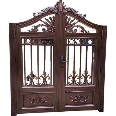 China Customizable and Stylish Aluminium Fence Gate for Your Outdoor Security for sale