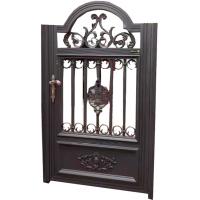 China Ornament Powder Coating Sliding Swinging Open Style For Durable Aluminum Alloy for sale