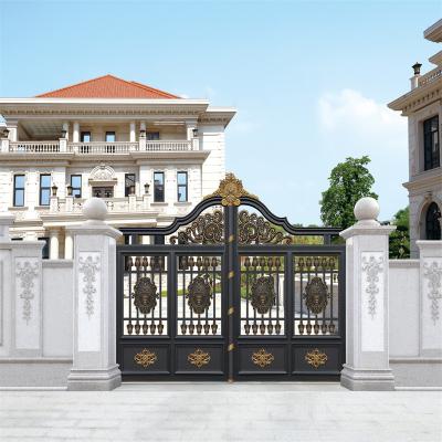 China Compound Wall Aluminium Fence Gate Security Electric Lightweight OEM for sale