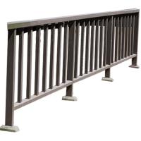 China Outdoor Balcony Electrostatic Wrought Iron Guardrail Fence Railing Galvanised Steel for sale