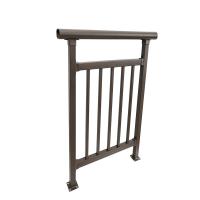 China Rawd Wrought Iron Balustrade Trellis And Gate Railing 1050mm for sale