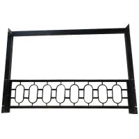 China Hand Forged Wrought Iron Guardrail Customized Services Available for sale