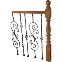 China Deck Metal Fencing Posts Rod Railing Balustrade Electric Ventilation for sale