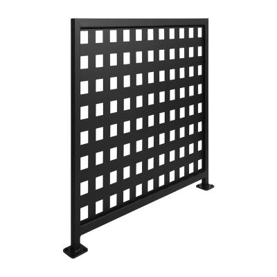 China Cheap Flat Galvanized Steel Pipe Balustrade Ready To Assemble for sale