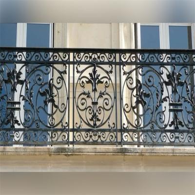 China Germany Powder Coated Iron Fence For Outdoor Minimalist Luxurious Style for sale