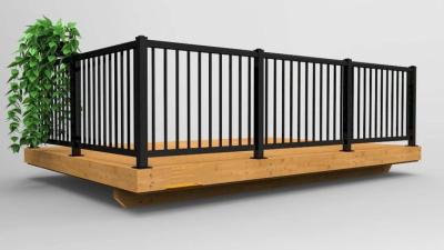 China Handcrafted Custom Wrought Iron Balustrades Very Convenient To Clean For Home for sale