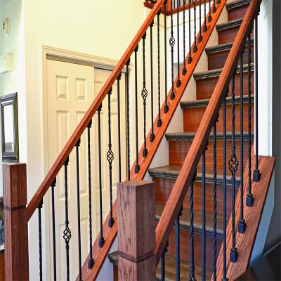China 8mm Thickness Solid Rod garden Galvanized iron Railing for sale