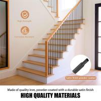 China Design Security Art Forging wrought Iron Home Stair Balustrade for sale