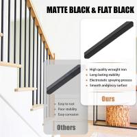 China Hot-Dip Galvanized Iron Railing Balusters Custom Colors for sale