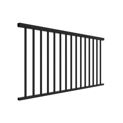 China Aluminum Frame Modern Style Minimalist Spigot Fencing Composite Deck Railing for sale