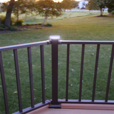 China Free-Maintenance Safety Customized Fencing Aluminum of Bronzed Color for sale