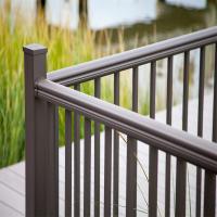 China Aluminum Slat Fence Panel XY-PF043 for Stair Railing for sale
