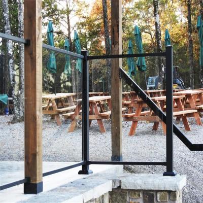 China Customizable Horizontal Slat Fence for Pool and Yard Aluminum Railing for Customer Requirements for sale