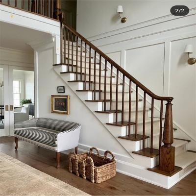 China Ornamental Modern Stair Railing and metal fence panels with strong handwares for sale