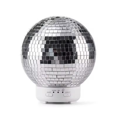 China Mirror Ball Essential Oil Diffuser 100ml 7 Color Lights Ultrasonic Aroma Diffuser for Home Office for sale