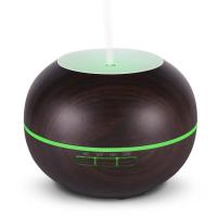 China 200ml Wood Grain Essential Oil Aroma Diffuser for Large Room with 7 Color Night Light 25-30 sqm Coverage for sale
