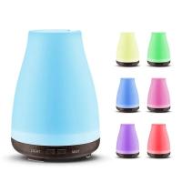China Private Label 100ml Ultrasonic Aroma Essential Oil Diffuser White PP for Home Office Spa 2.4MHz for sale