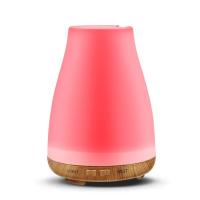 China Private Label 100ml Ultrasonic Aroma Essential Oil Diffuser White PP for Home Office Spa 2.4MHz for sale