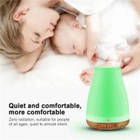 China Private Label 100ml Ultrasonic Aroma Essential Oil Diffuser White PP for Home Office Spa 2.4MHz for sale