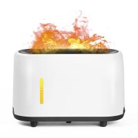 China 240ml Flame Aroma Humidifiers Diffuser Aromatherapy Essential Oil Diffuser with Fire Flame Night Light Remote Control for Kids for sale