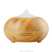 China Unique Products 300ml Light Wood Oil Diffuser Innogear Essential Oil Diffuser Aroma Diffuser with Color LED Lights Changing for sale