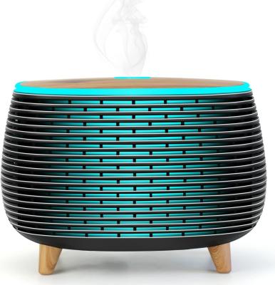 China Smart Electric Home 400ml Ultrasonic Aroma Oil Diffuser Cool Mist Humidifier with BT Music for sale