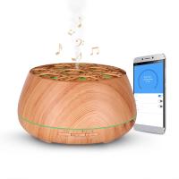 China APP Control WIFI Smart 400ml Ultrasonic Electric Air Humidifier Aroma Diffuser Essential Oil Diffuser Support Alexa for Home Use for sale
