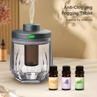 China Rechargeable Waterless Essential Oil Diffuser Nebulizer 30dB Low Noise Portable for Home Car Large Room for sale