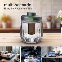 China Rechargeable Waterless Essential Oil Diffuser Nebulizer 30dB Low Noise Portable for Home Car Large Room for sale