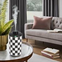 China Mini Portable Nebulizer Scent Diffuser Battery Operated White Black Ceramic Waterless Essential Oil Diffuser for Home,Car,Office for sale
