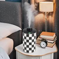 China Mini Portable Nebulizer Scent Diffuser Battery Operated White Black Ceramic Waterless Essential Oil Diffuser for Home,Car,Office for sale