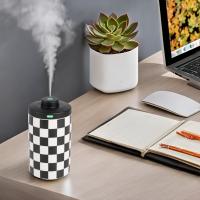 China Mini Portable Nebulizer Scent Diffuser Battery Operated White Black Ceramic Waterless Essential Oil Diffuser for Home,Car,Office for sale