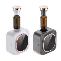 China Wall Mounted Waterless Essential Oil Diffuser 2000mAh Battery Nano Mist Scent Machine with Night Light for sale