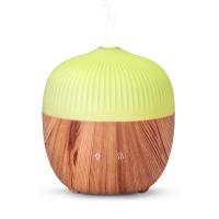 China USB Wood Grain Aroma Essential Oil Diffuser 7 Color Change Air Humidifier 100ml for sale