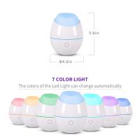 China USB Aroma Diffuser 120ml with Adjustable Mist Modes and 7 LED Lights for Bedroom Office for sale