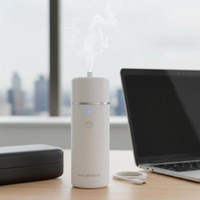 China Waterless Essential Oil Diffuser 2H Charge Portable Travel Office Aromatherapy for sale
